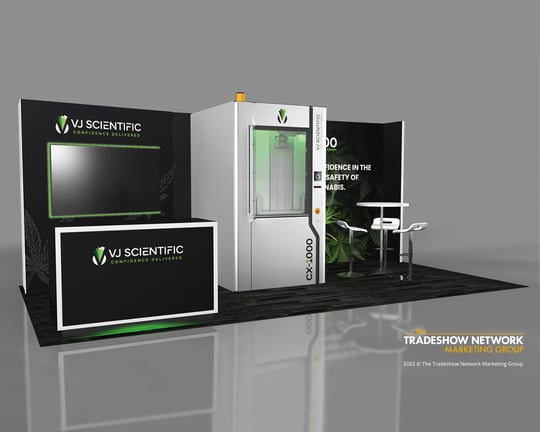10x20 Inline Exhibits | Modular Exhibits | Inline Booth stands